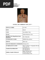 Pakistan Army Chiefs List 1947-2025 | PDF | Government Of Pakistan ...