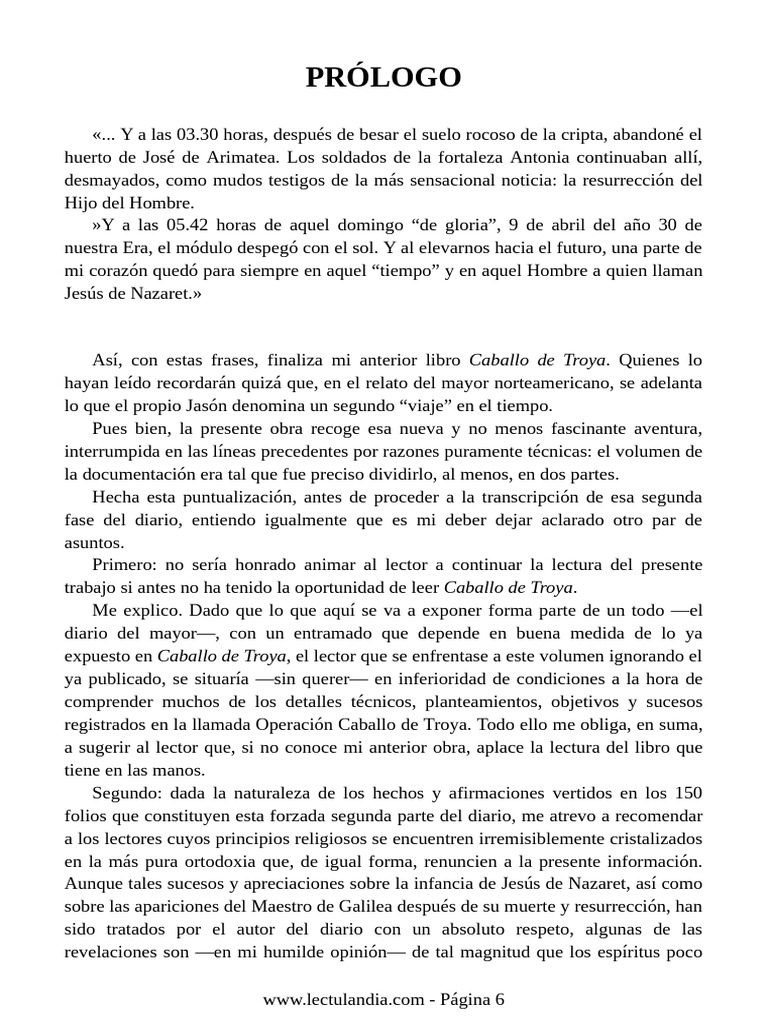 Prólogo | PDF | Jesús