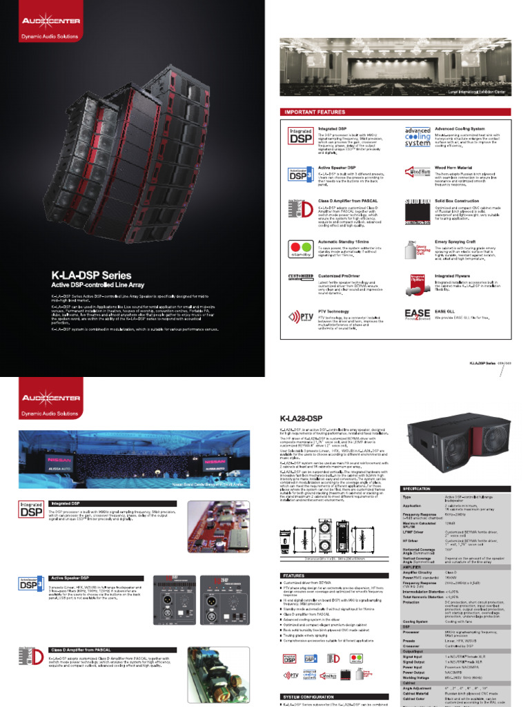 K LA DSP Product Catalogue | PDF