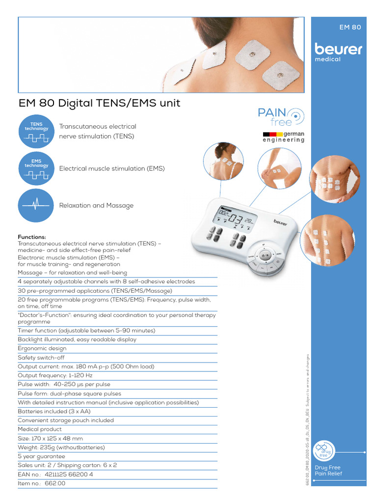 EM 80 Data Sheet EN | PDF