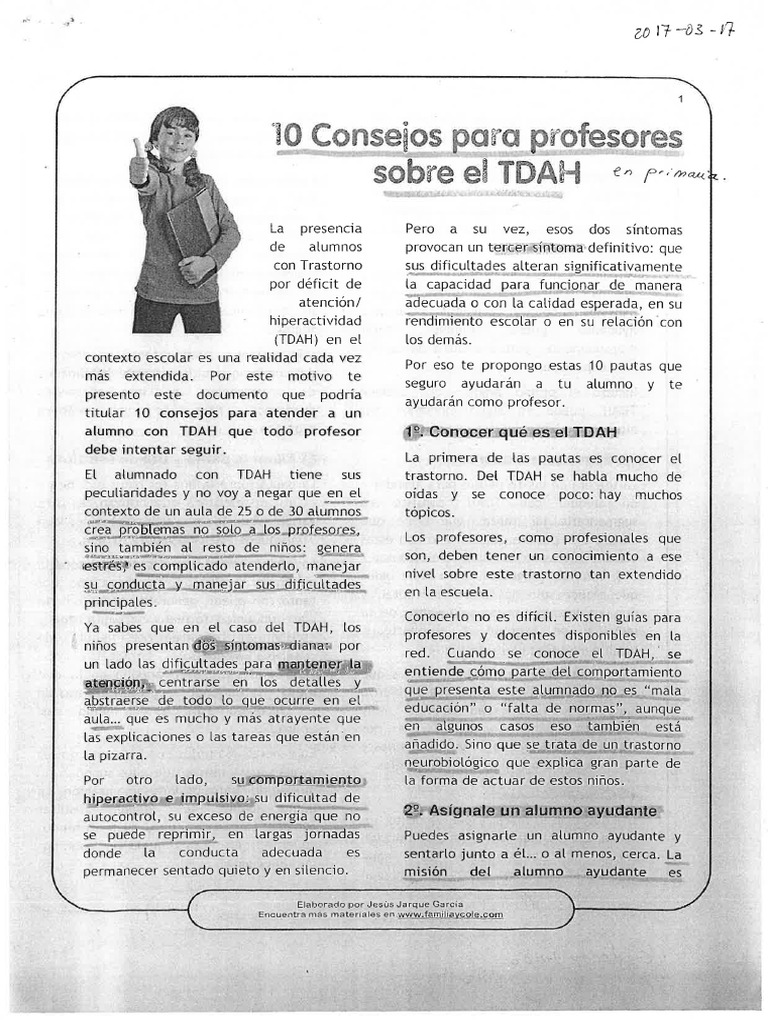10 Consejos para Profesores | PDF