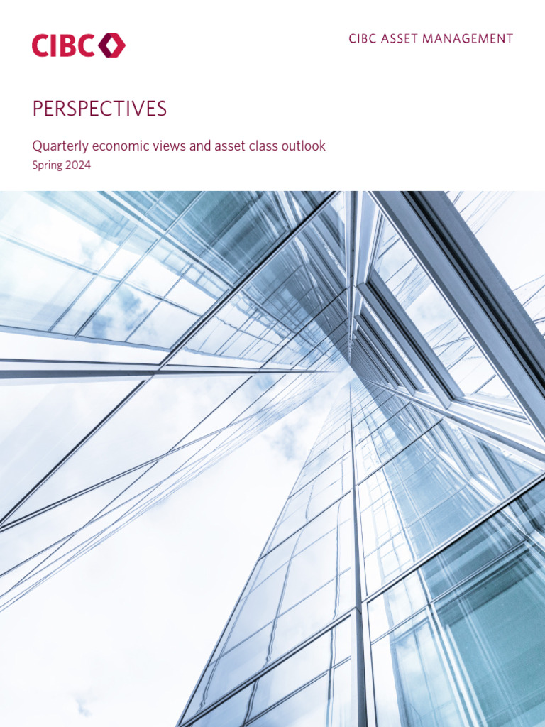 Cibc Am Perspectives q1 2024 en | PDF | Inflation | European Central Bank
