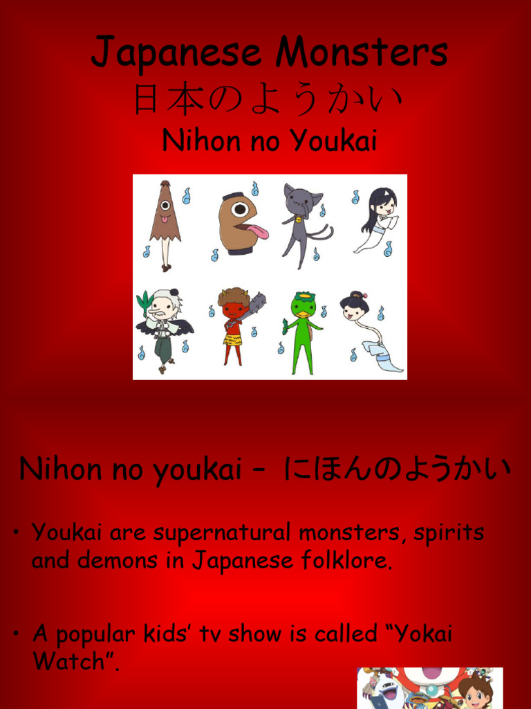 Nihon No Youkai | PDF | Supernatural Legends | Legendary Creatures