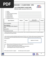 Star Health Claim Form - Part A & B | PDF | Finance & Money Management