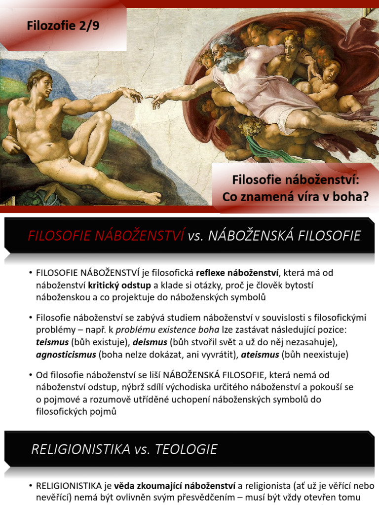 9 Filozofie2-Filosofie+nabozenstvi | PDF