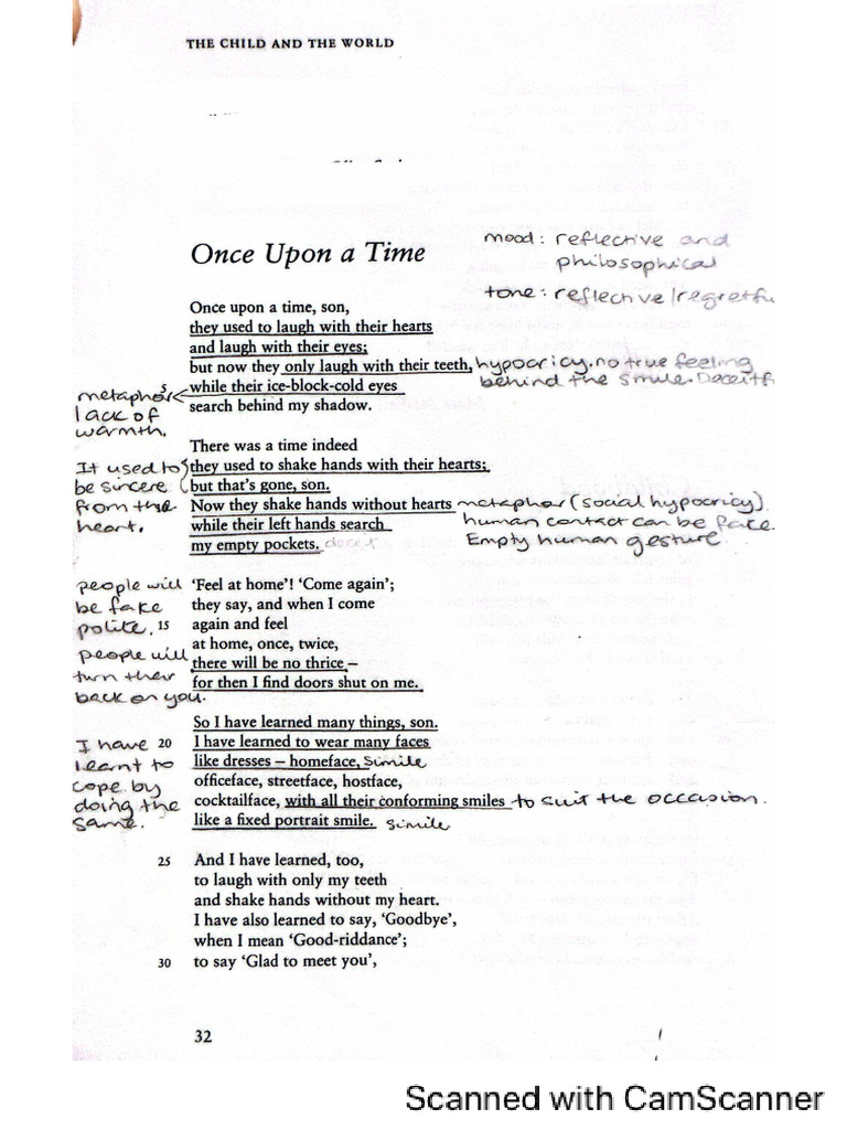 Once Upon A Time | PDF