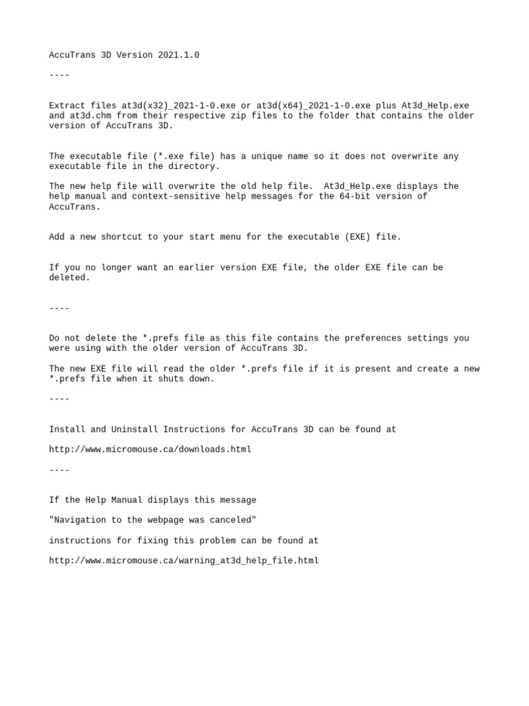 Update File File | PDF