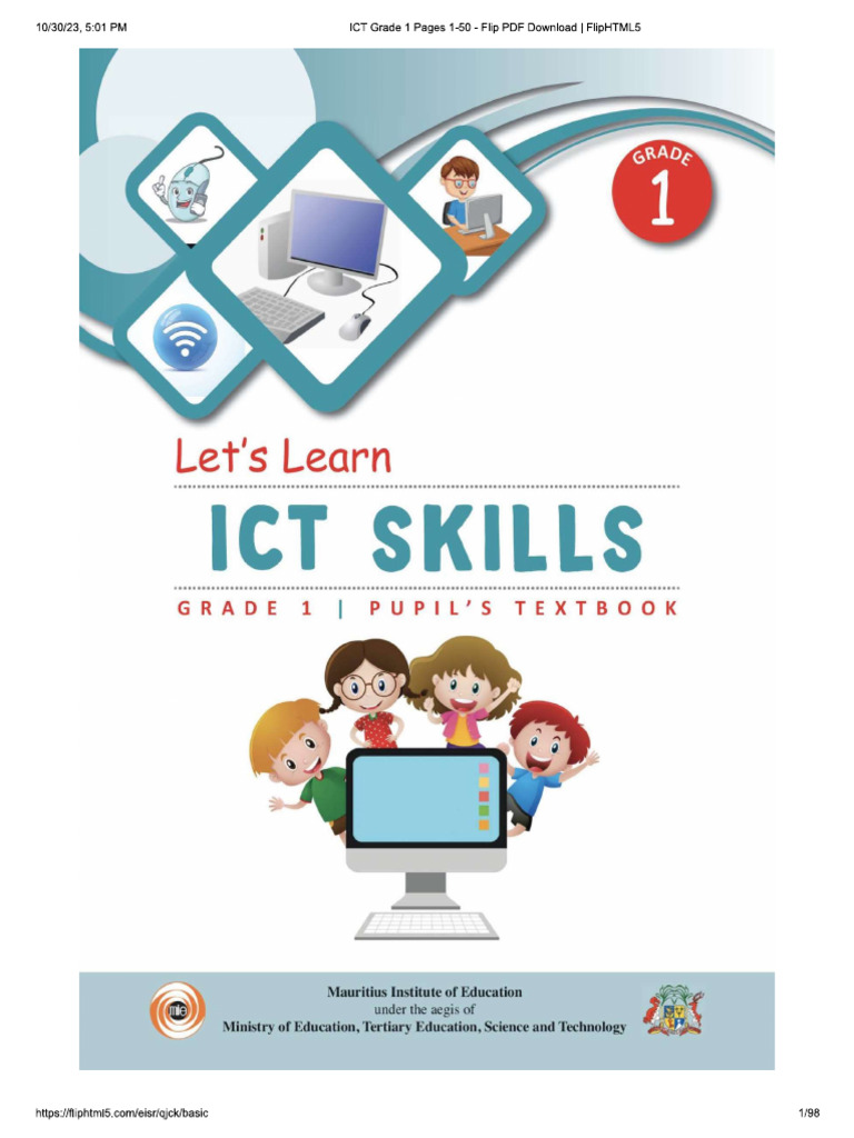 ICT Grade1 2023 | PDF