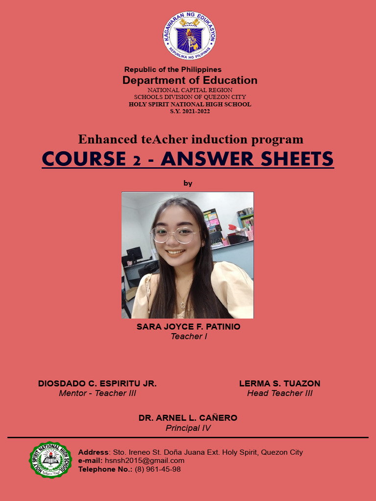 E-TIP Course 2 | PDF | Educational Assessment | Learning