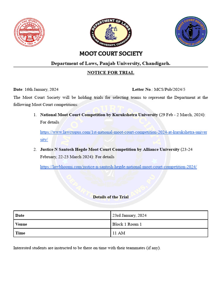 KUK Moot | PDF