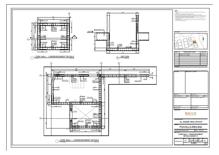 Core Wall Reinforcement Details | PDF