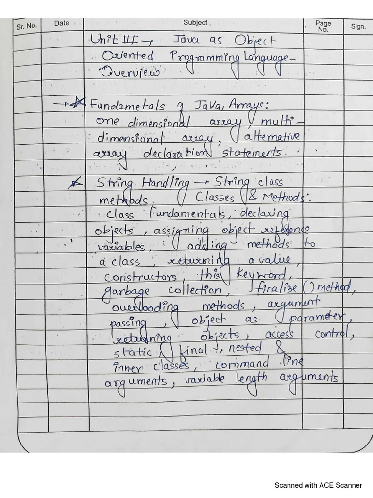 PPL Unit 3 Notes | PDF