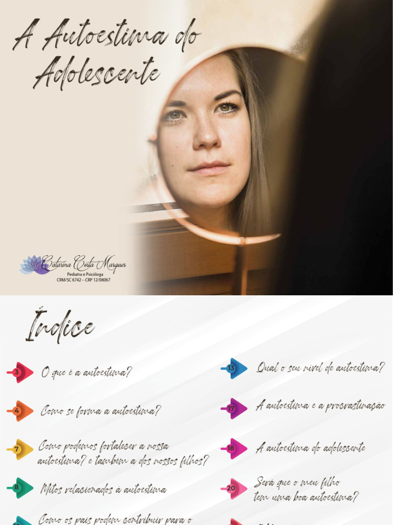 Como Pais Podem Ajudar Adoles Autoestima | PDF | Autoestima | Adolescência