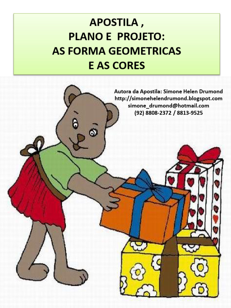 Apostila Plano e Projeto As Formas Geometricas Simone Helen Drumond-1 ...