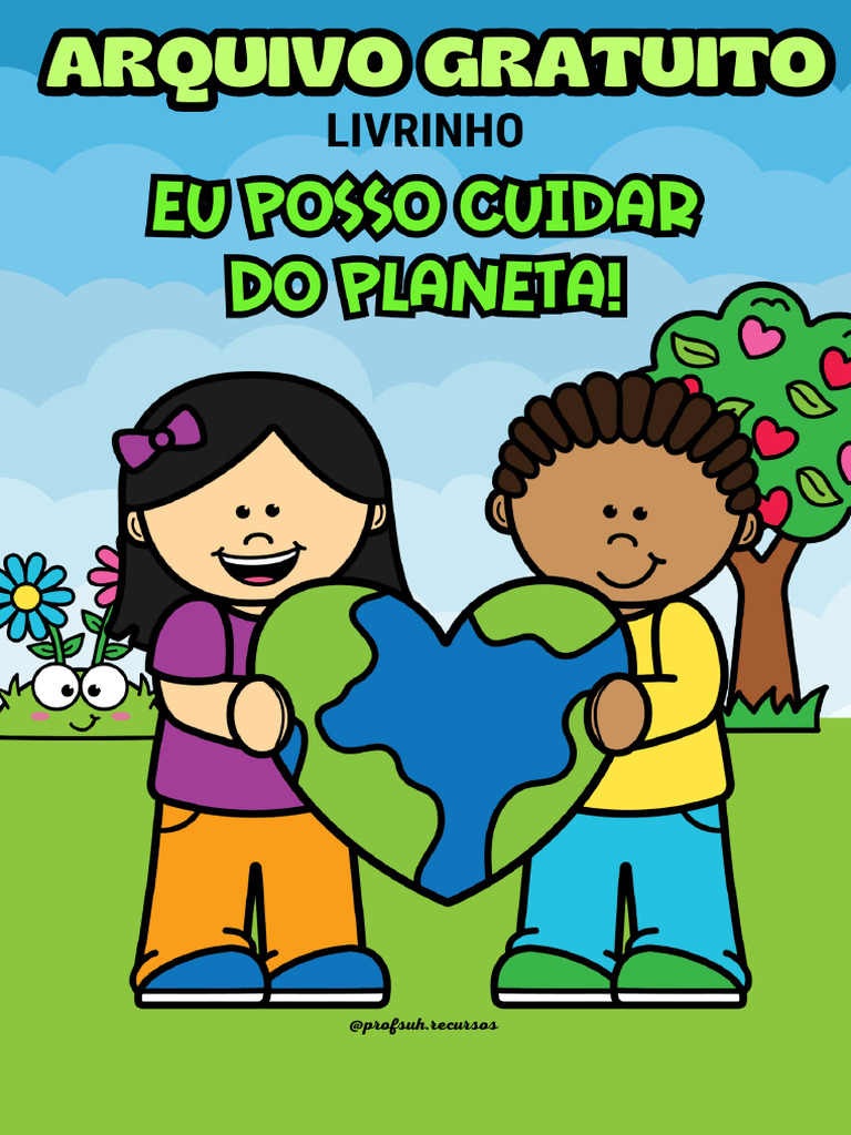 Gratuito Livrinho Eu Posso Cuidar Do Planeta - 2 | PDF | Arte | Estudos de Línguas Estrangeiras