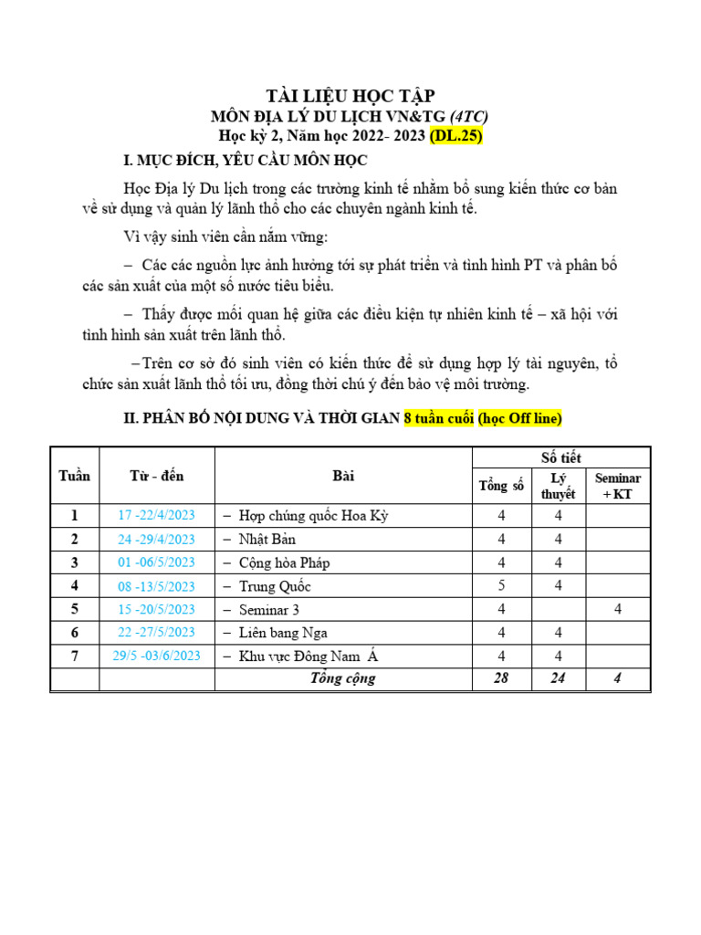 Lich Trinh 8 T Cuoi Ki 2 22 23 dl25 DL DL 643d66f2d8c6cgmc04 | PDF