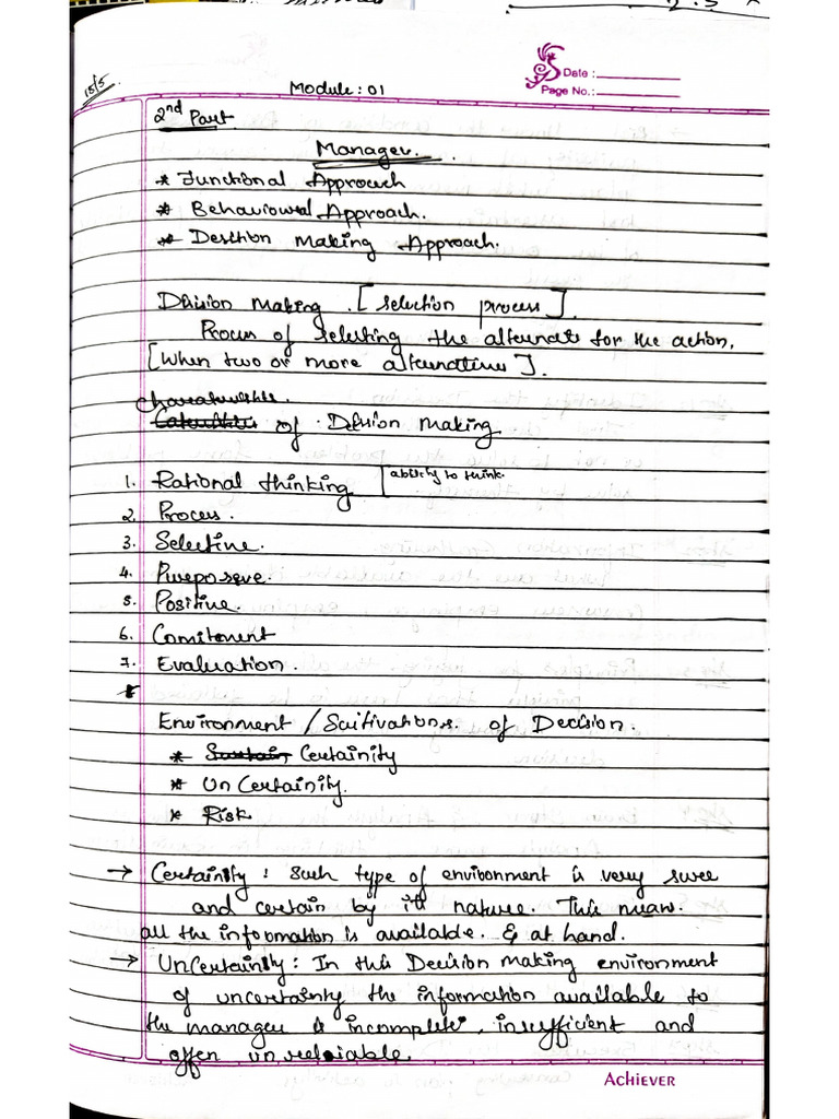 Production and Operational Management NOTES | PDF