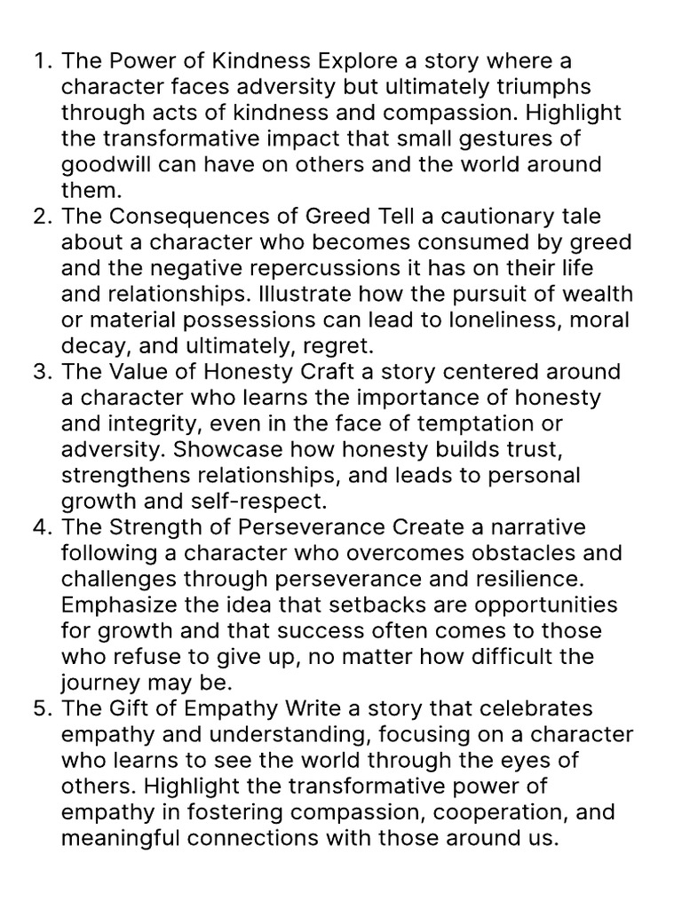 The Power of Kindness | PDF