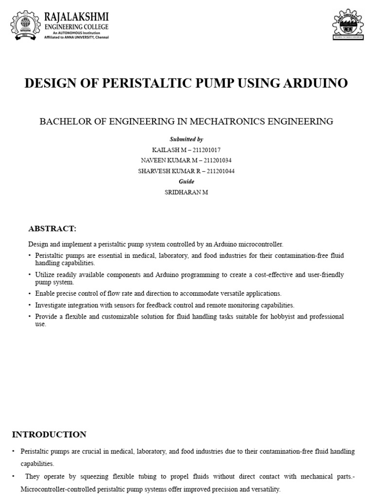 FinalPresentation FINISHED 1 | PDF | Pump | Usability