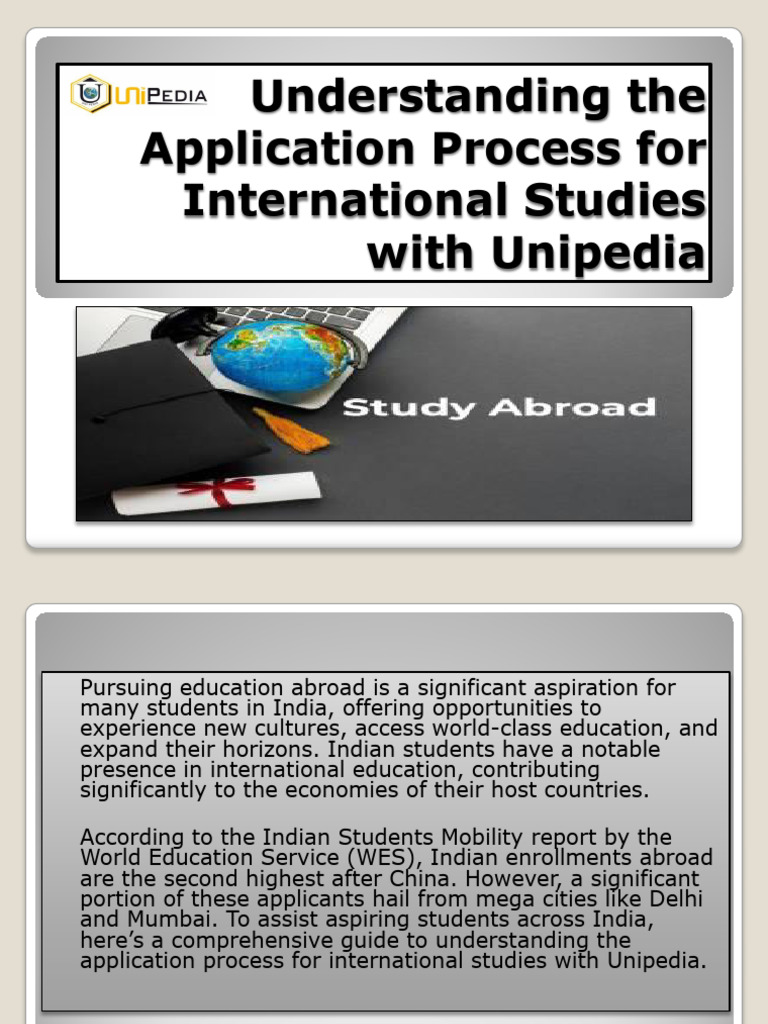 Guide to Studying Abroad with Unipedia | PDF | University And College ...