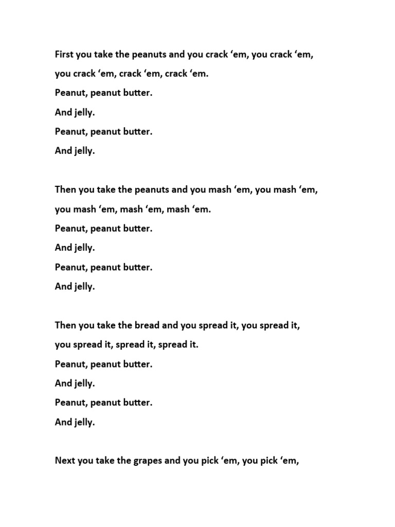 First You Take The Peanuts and You Crack | PDF