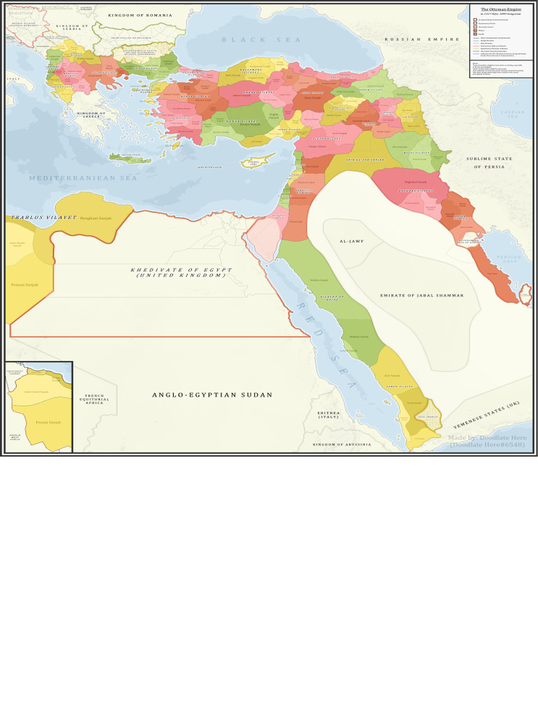 Ottoman - Empire - Administrative - Divisions - PNG 4,455×4,840 Pixels ...