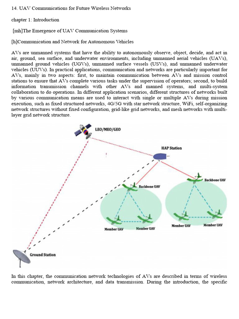 UAV Communications For Future Wireless Networks | PDF | Cryptography ...