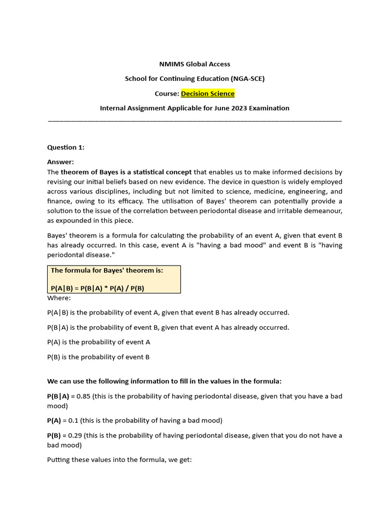 Decision Science | PDF | P Value | Regression Analysis