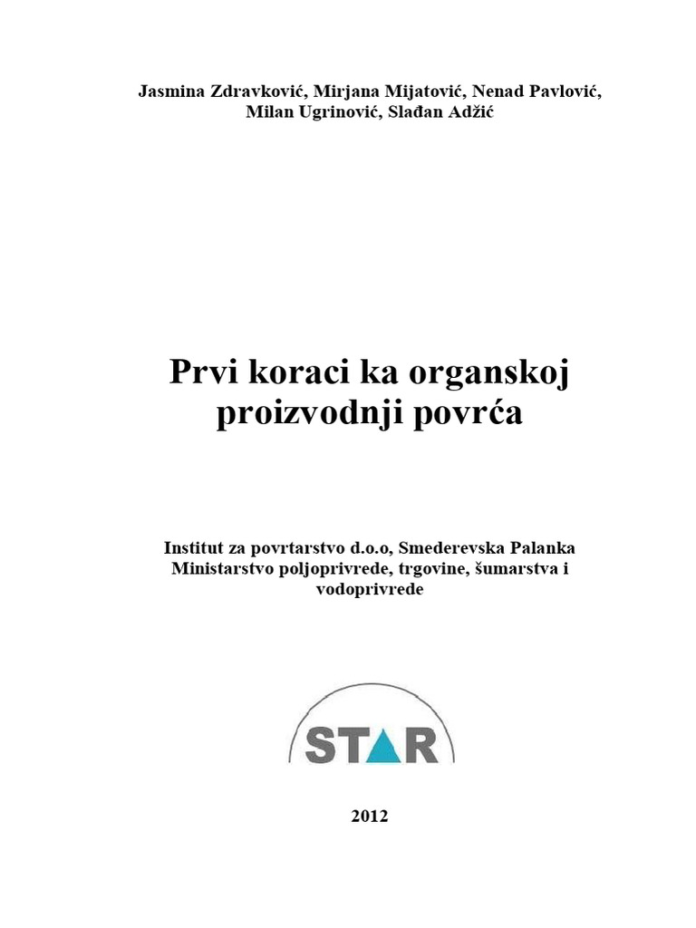 Organska Proizvodnja | PDF
