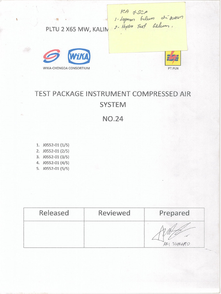 No. 24 TP INSTRUMENT COMPRESSED AIR SYSTEM | PDF