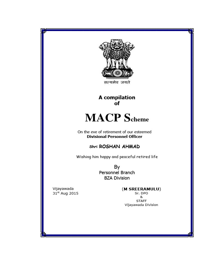 1446621517577-MACP BZA Divn | PDF