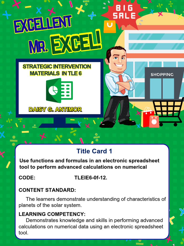 Final First Quarter Tle Sim | PDF | Spreadsheet | Microsoft Excel
