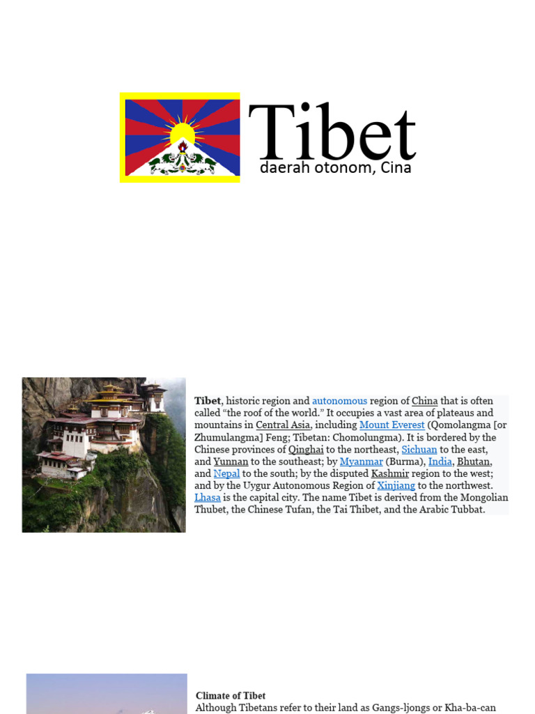 Tibet | PDF