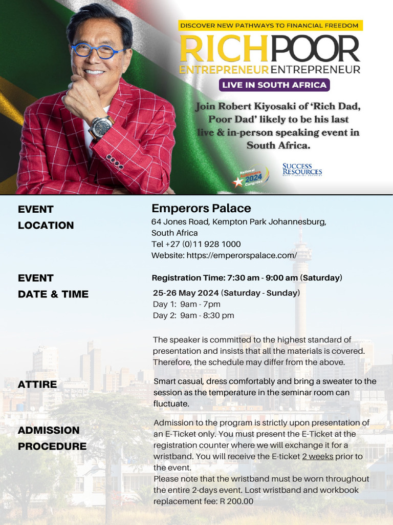 NAC2024 JOHANNESBURG Event Fact Sheet | PDF