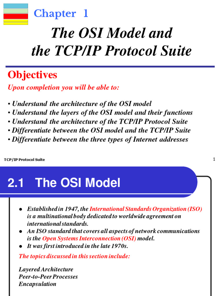 Unit 1.2 | PDF | Internet Protocols | Osi Model