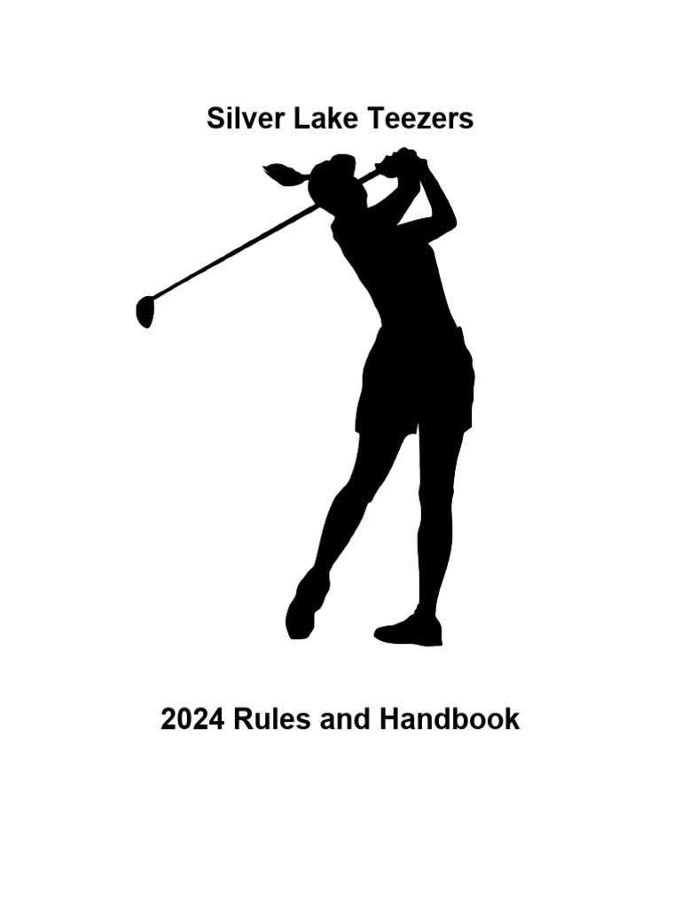 Teezers 2024 Handbook | PDF | Par (Score) | Golf Course