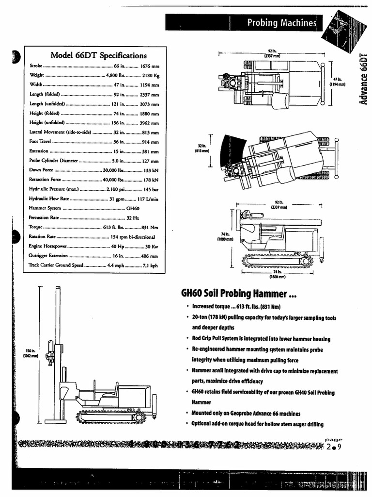 66DT Especificações | PDF