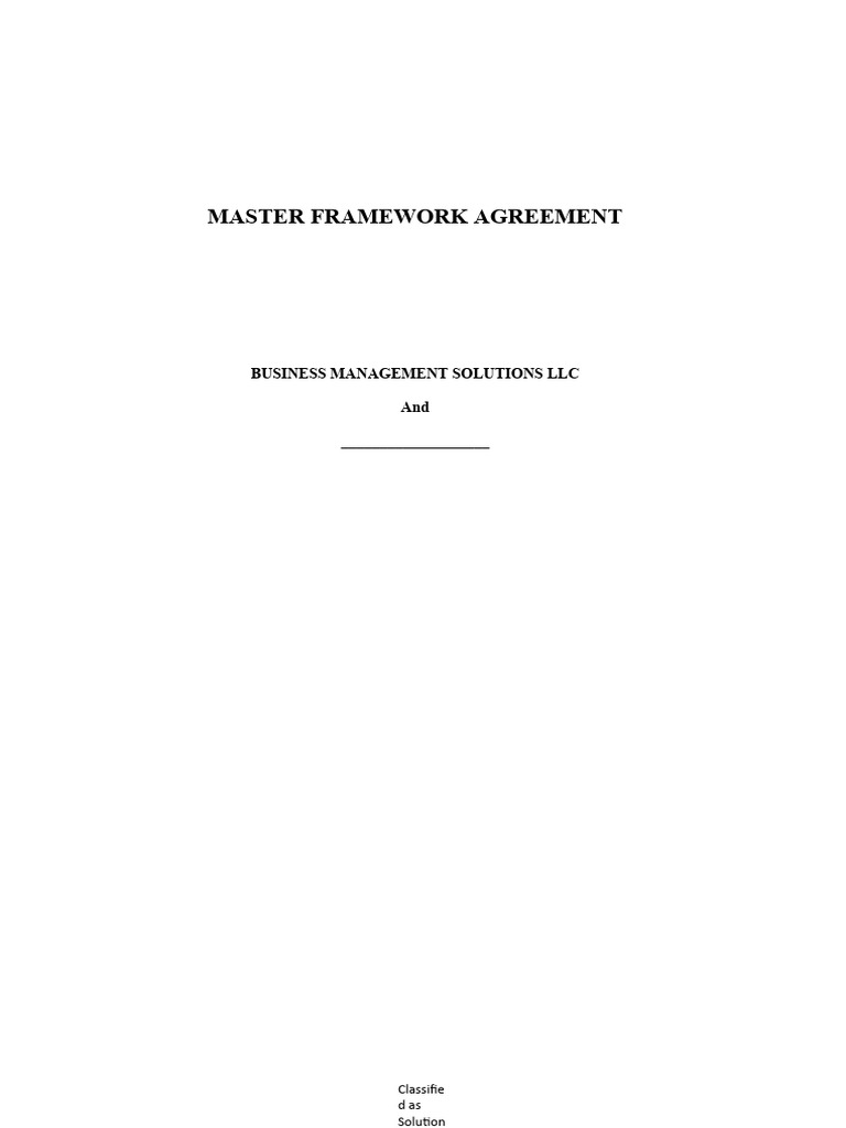 Draft - Masterplan Services MFA - 15feb2024 | PDF | Indemnity | Taxes
