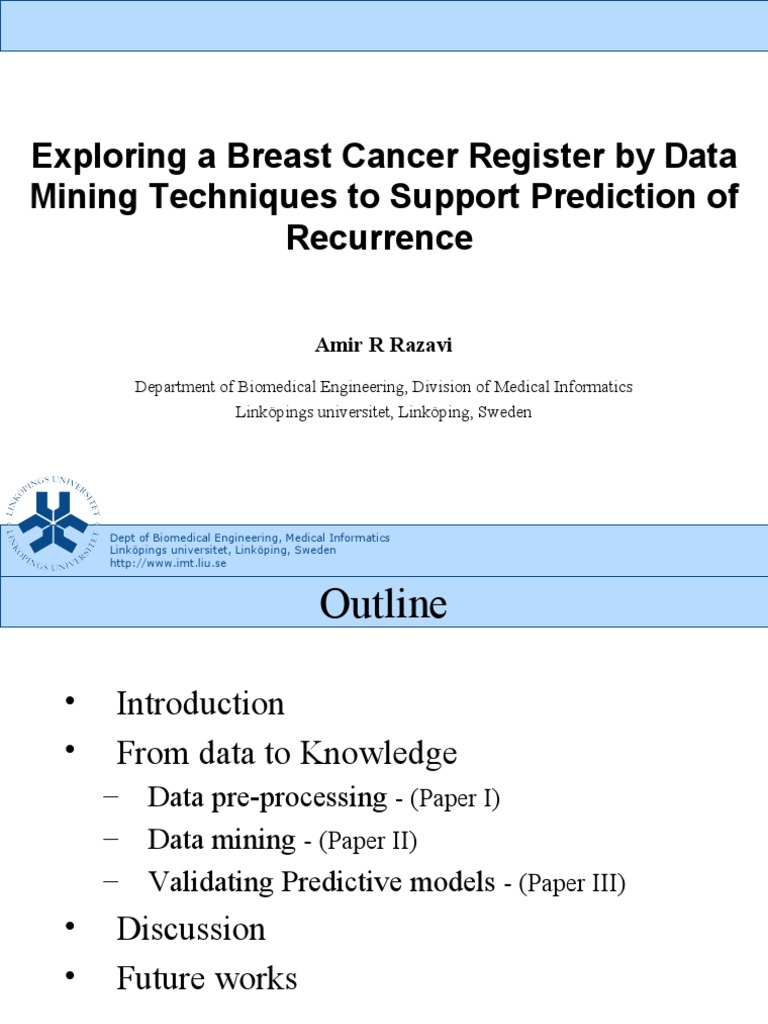 Halvtids Master-Main | PDF | Receiver Operating Characteristic | Data Mining