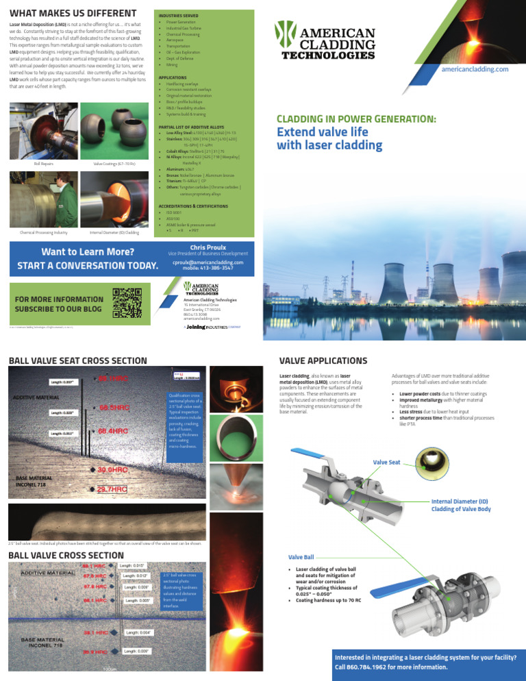 American Cladding ValveSS HR CP | PDF | Valve | Alloy