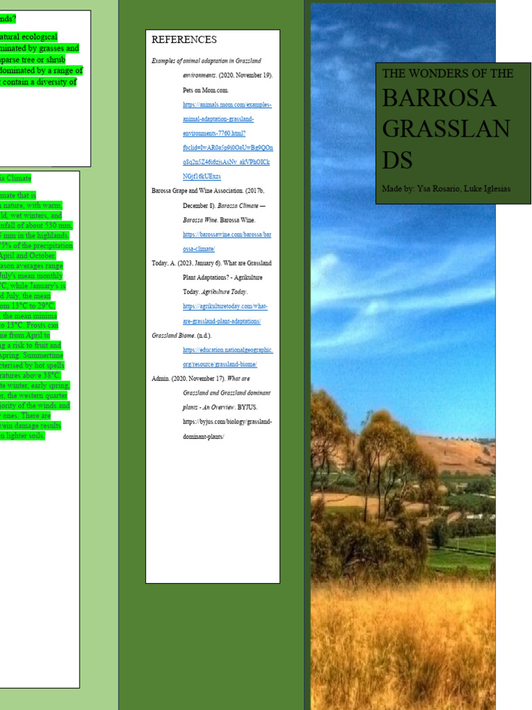 grasslands | Download Free PDF | Predation | Grassland
