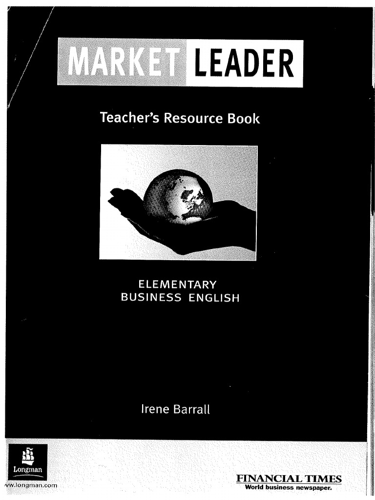 Market Leader Elementary Teacher's Resource Book Part 1 | PDF