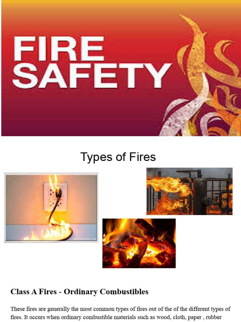 Fire Safety Presentation | PDF