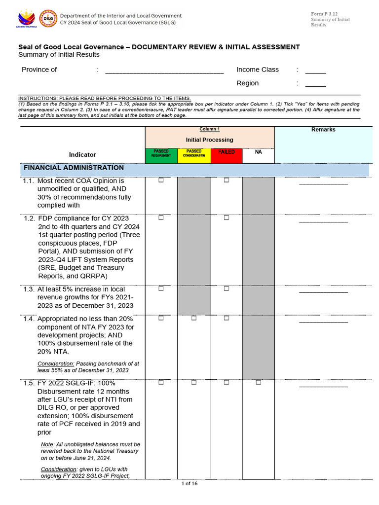 Form 3.12 P Summary of Initial Results As of May 2024-DM | PDF | Social ...