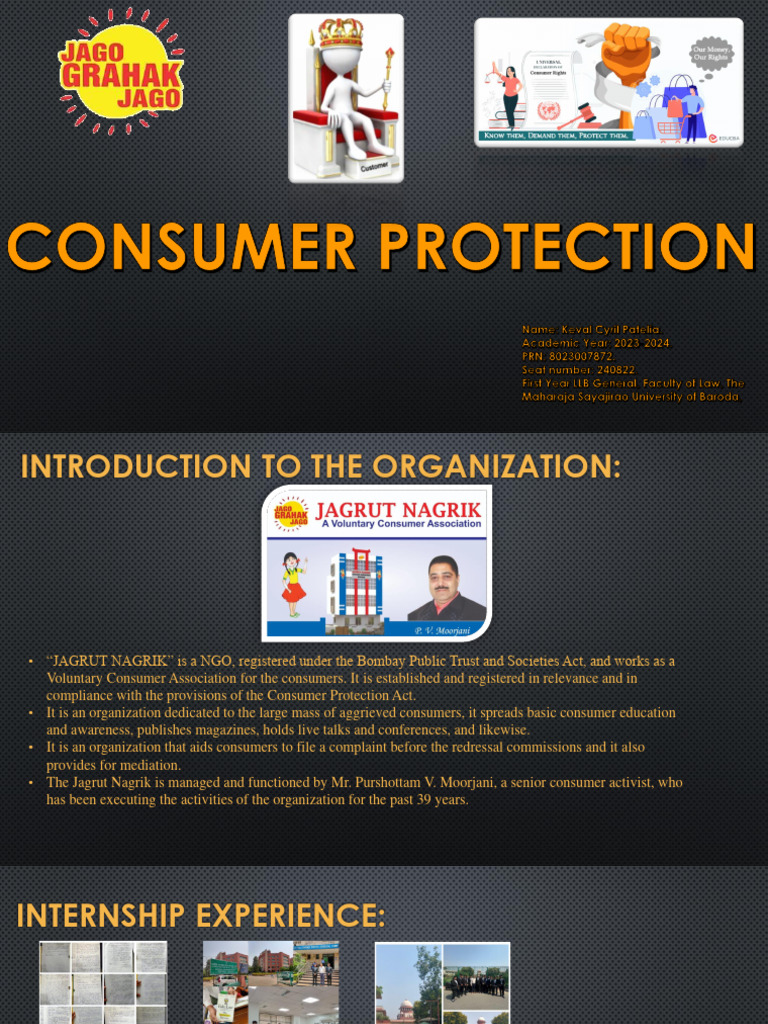 Internship | PDF | Insurance | Consumer Protection
