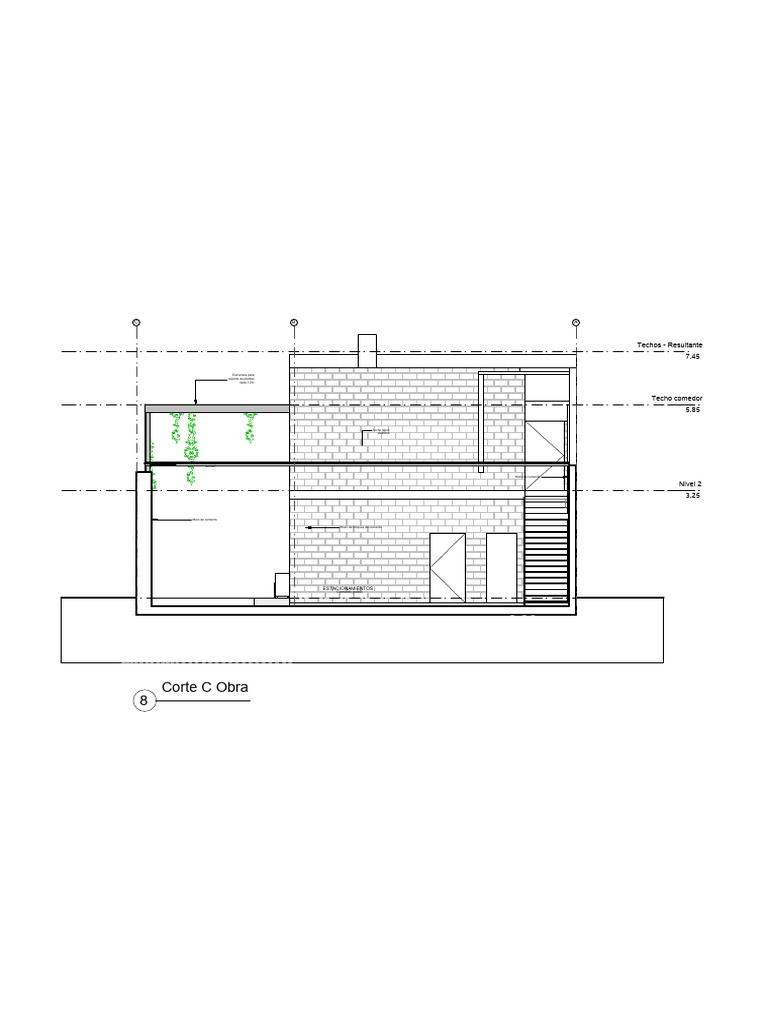 Planta Cortes C | PDF