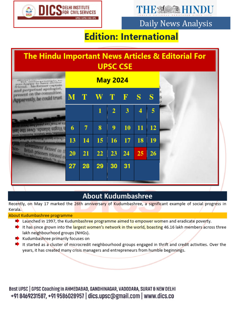 Kudumbashree: 26 Years of Empowerment | PDF | Employment | Nile