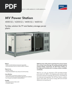 SMA Large Scale MVPS Brochure | PDF | Power Inverter | Transformer