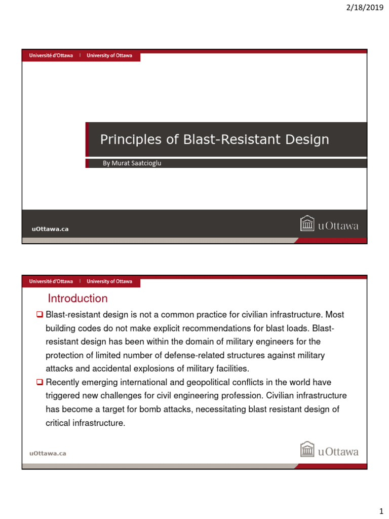 U of Sharjah Presentation 1 - Principles of Blast Design | Download ...