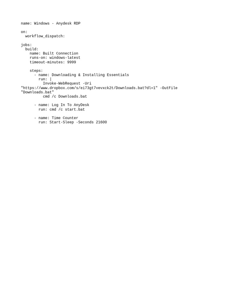 Windows - Anydesk RDP | PDF